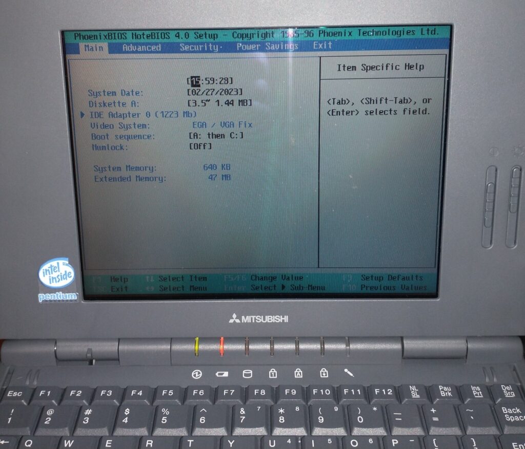 Mitsubishi Amity | Laptop Pics